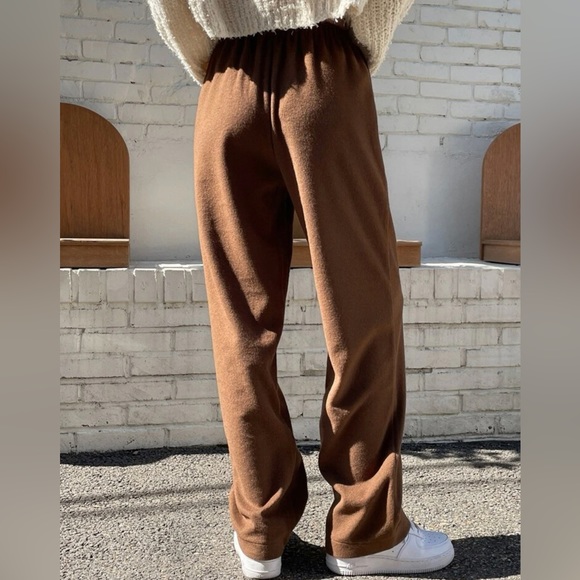Pants & Jumpsuits | Coffee Brown Waist Pants | Poshmark